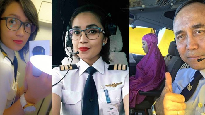 Pilot Sarah yang Namanya sedang Tenar Itu Ternyata Pernah Jadi ...