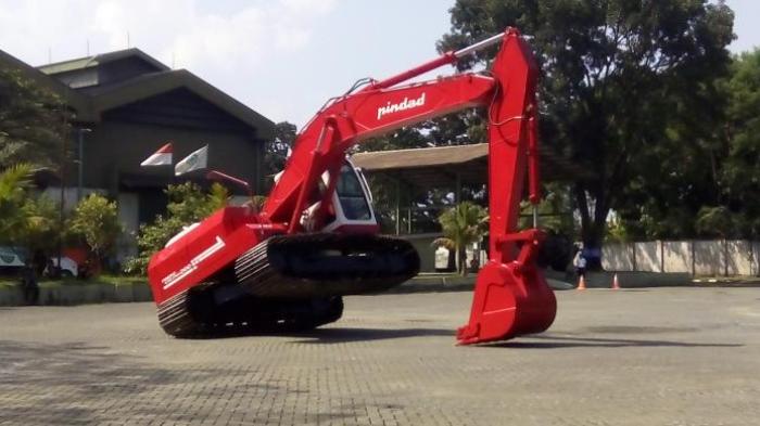 Excava 200, Ekskavator Buatan PT Pindad - Tribunjogja.com