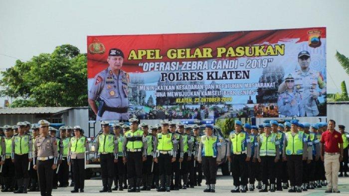 Polres Klaten Mulai Operasi Zebra Candi 2019 - Tribunjogja.com