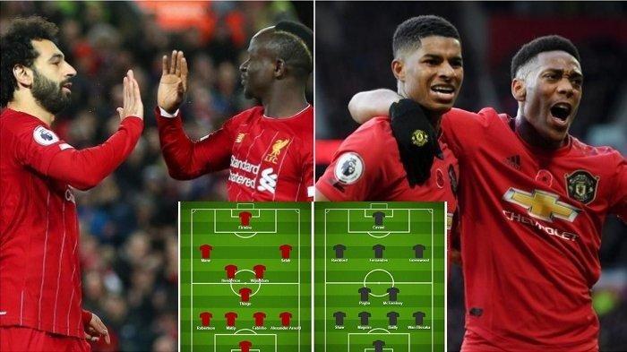 Starting XI / LINE UP Liverpool vs Manchester United (MU) - Tribunjogja.com