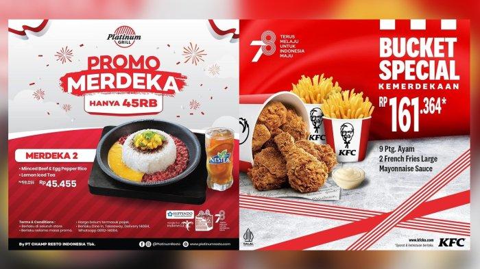 PROMO MAKANAN Spesial HUT ke-78 RI 17 Agustus 2023: KFC, Family Mart ...