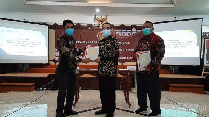 Pemkab Bantul Raih Opini WTP dari BPK untuk Kali Kesembilan - Tribunjogja.com