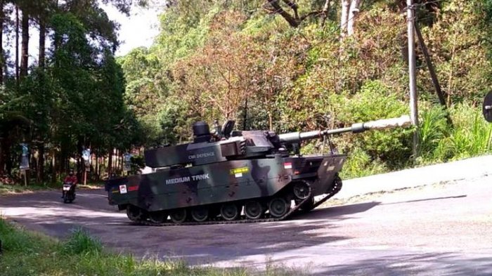 Medium Tank Hasil Kerjasama Indonesia-Turki Diujicoba - Tribunjogja.com