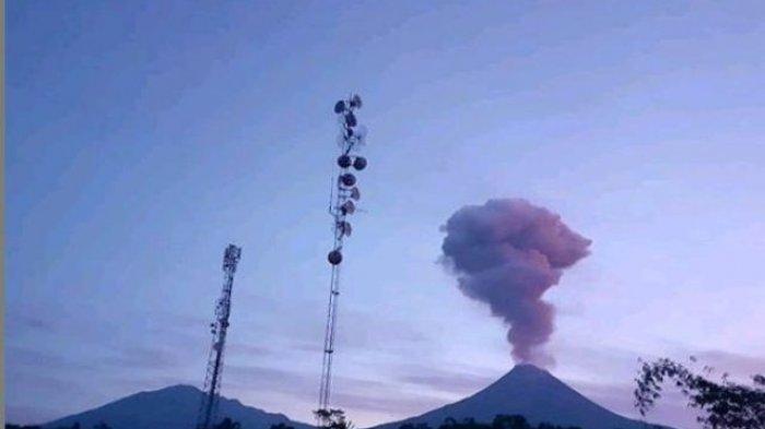 Erupsi Gunung Merapi Pagi Ini Berjenis Erupsi Gas - Tribunjogja.com