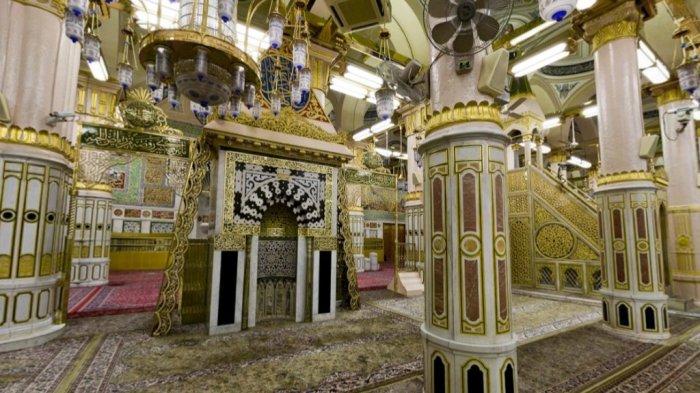 Bacaan Doa ketika Berada di Raudhah - Tribunjogja.com