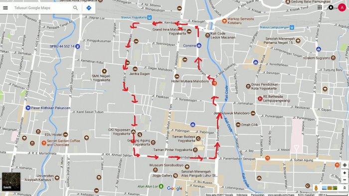 Rekayasa Lalu Lintas Malam Tahun Baru di Yogyakarta, 27 Titik Jalan Ini Ditutup Bertahap ...