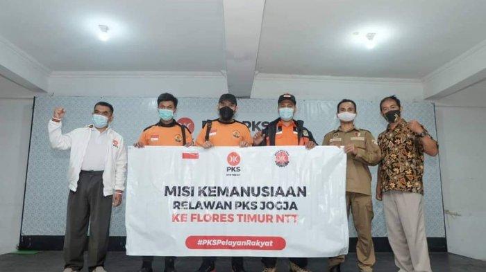 PKS DIY Terjunkan Relawan ke Lokasi Bencana NTT - Tribunjogja.com