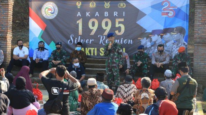 Silver Reunion, Alumni Akabri 1995 Menggelar Bakti Sosial - Tribunjogja.com