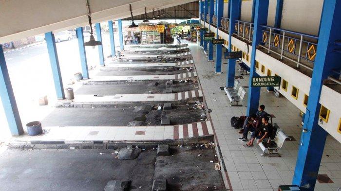 Terminal Giwangan Sepi Penumpang - Tribunjogja.com