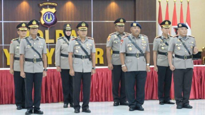 Polda DIY Gelar Serah Terima Tiga Pejabat Utama dan Kapolresta Yogyakarta - Tribunjogja.com