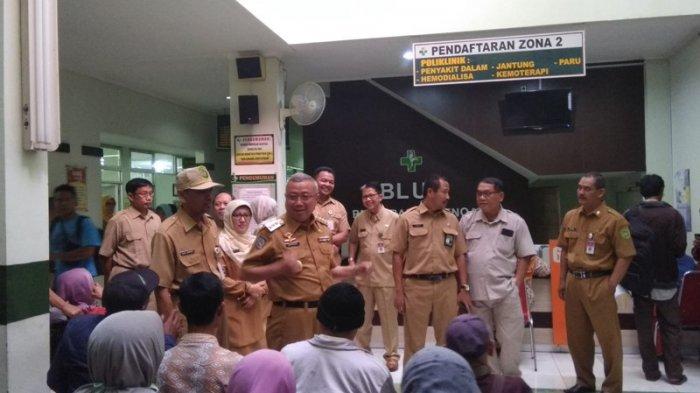 Sidak Hari Pertama Masuk Kerja, Bupati Bantul : Saya Minta Semua Fokus Pelayanan - Tribunjogja.com