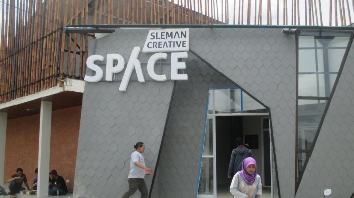 Sleman Creative Space, Ruang Baru bagi Pelaku Industri Kreatif dan Komunitas - Tribunjogja.com