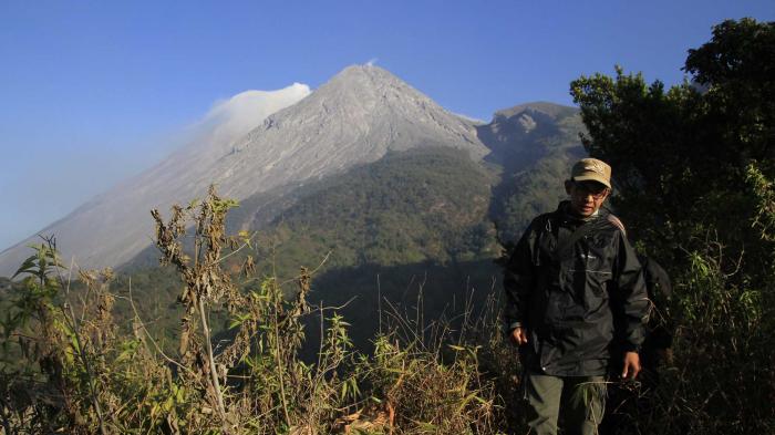 Foto-foto Penelusuran Jejak Macan di Merapi - Tribunjogja.com