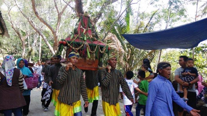 Jodangan, Tradisi Warga Srunggo Bersyukur Kepada Tuhan - Tribunjogja.com