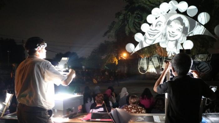 Wayang Burung Karya Kolaborasi Seniman Indonesia-Prancis - Tribunjogja.com