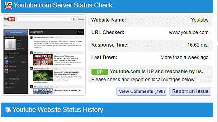 Youtube.com Sempat Down, Begini Hasil Cek Server Terbaru - Tribunjogja.com