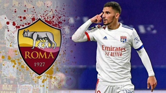 Profil Houssem Aouar, Rekrutan Pertama AS Roma di Musim Panas 2023 ...