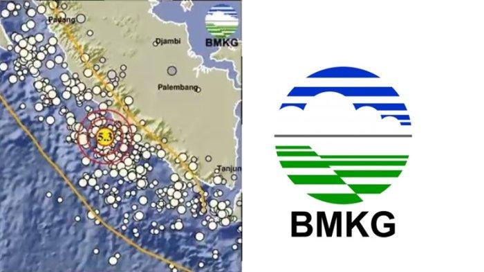 BMKG: Gempa Bumi Magnitudo 5.3 Hantam Barat Daya Bengkulu, Cek Pusat Gempa Terkini 2 Menit yang ...