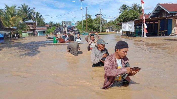 Bawa Peralatan dan Bantuan, Dua Tim BPBD Kaltara Turun ke Lokasi Banjir di Malinau dan Nunukan ...
