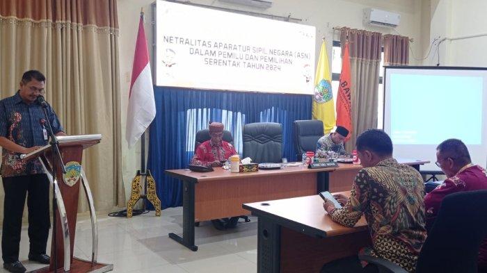 Bawaslu Tana Tidung Gelar Sosialisasi Netralitas ASN, Sekda Said: Hak Pilih Sesuai Panggilan ...