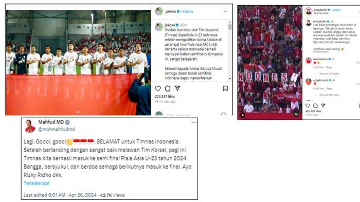 Reaksi Pasca-Timnas Indonesia U-23 Tekuk Korsel: Struick, STY, dan ...