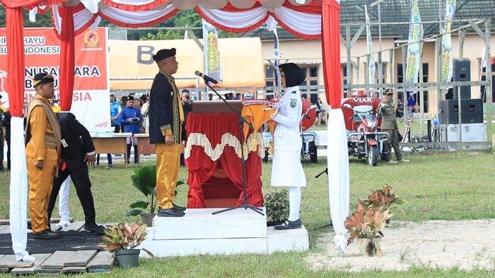 Gelar Upacara HUT ke-79 RI di Salimbatu, Syarwani Ajak Masyarakat Wujudkan Semangat Gotong ...