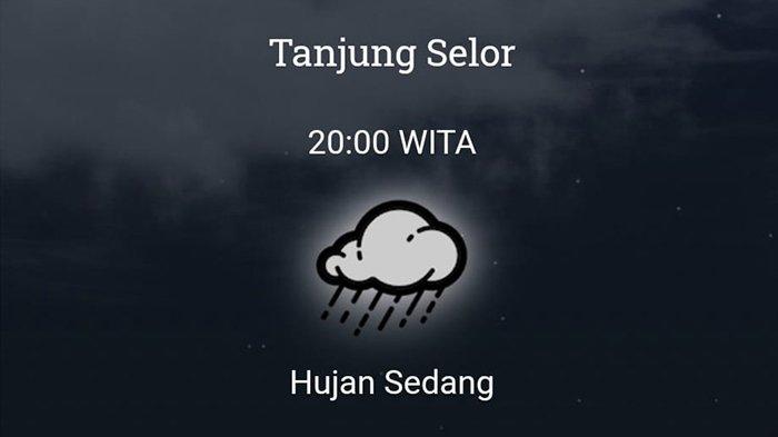 Update Peringatan Dini Cuaca Kalimantan Utara, Hujan Sedang-Lebat Berpotensi Terjadi Malam Ini ...