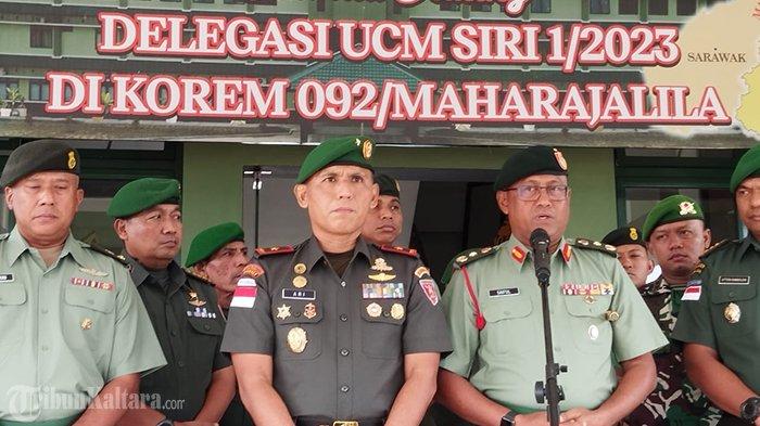 Tentara Diraja Malaysia Sambangi Kaltara, Korem 092 Maharajalila ...