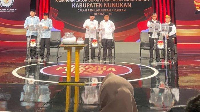 Debat Publik Kedua Pilkada Nunukan Digelar Senin Malam di GOR Dwikora, Ini Persiapannya ...
