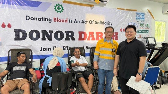 CCM Group Gelar Penyuluhan Kesehatan dan Donor Darah di Site Sebakis ...