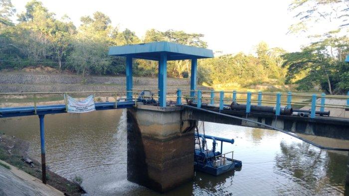 Air Baku Embung Bolong Naik 8 Centimeter, Perumda Air Minum Nunukan Lakukan Pendistribusian ...