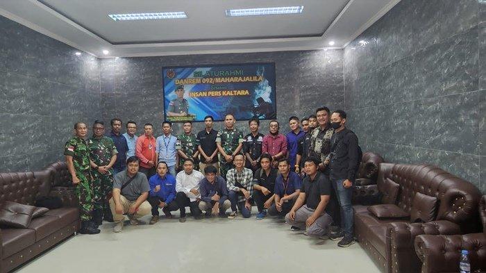 Danrem 092 Maharajalila Brigjen TNI Eri Estefanus Ajak Media di Kaltara ...