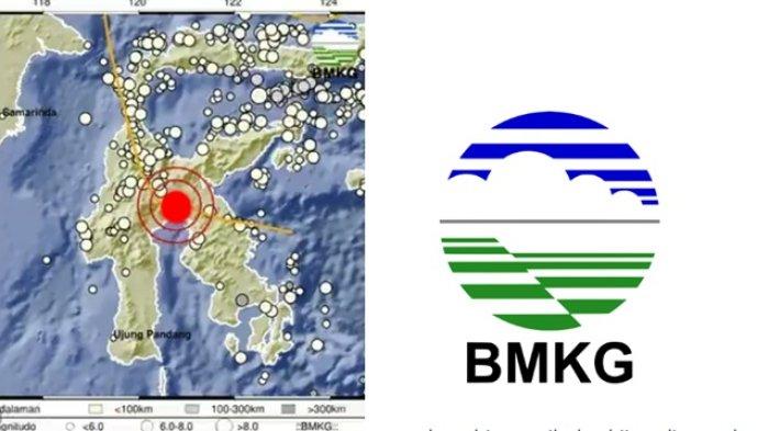 Gempa Hari Ini Guncang Luwu Timur Sulawesi Selatan, Cek Pusat Gempa Terkini via BMKG Kedalaman ...