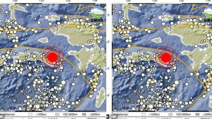 Gempa Guncang Seram Bagian Timur Maluku Hari Ini, Cek Pusat Gempa Terkini dan Magnitudo via BMKG ...