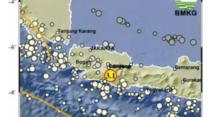 BMKG: Gempa Bumi Guncang Barat Daya Garut Jawa Barat, Cek Pusat Gempa Terkini 2 Menit yang Lalu ...