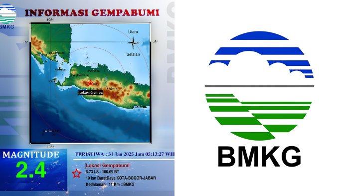 BMKG: Kota Bogor Jawa Barat Diguncang Gempa Hari Ini, Lihat Informasi ...