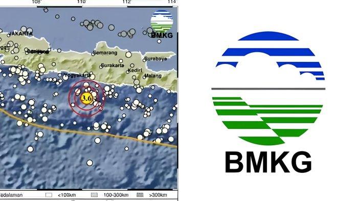 Baru Saja Gempa M 3.6 Hantam Gunung Kidul Yogyakarta Kedalaman 10 Km, BMKG: Cek Pusat Gempa ...