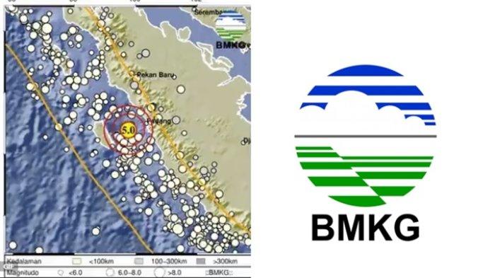 Gempa M 5.0 Hantam Pariaman Sumatera Barat Hari Ini, BMKG: Gempa Terkini tak Berpotensi Tsunami ...