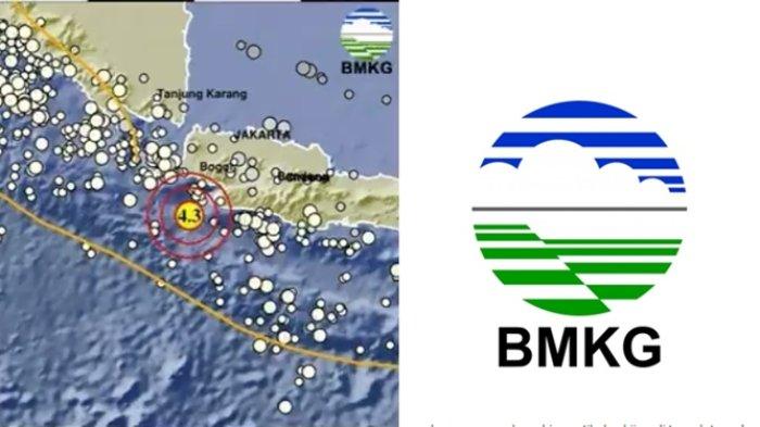 TERBARU Gempa Bumi M 4.3 Guncang Bayah Banten, Cek Pusat Gempa Terkini ...