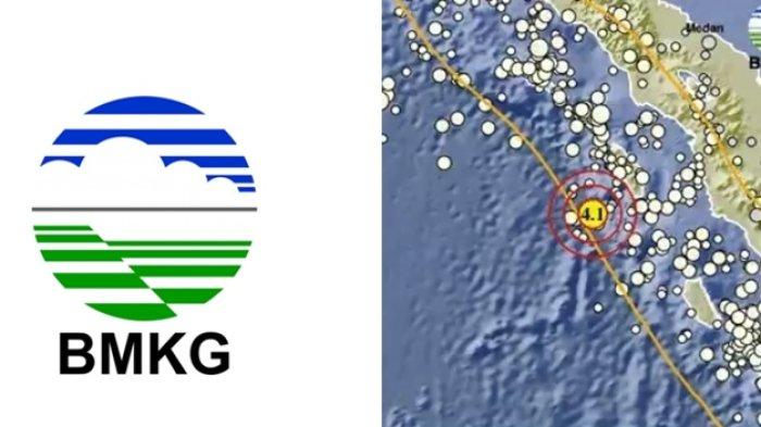BMKG: Gempa Bumi M 4.1 Goyang Nias Barat Sumatera Utara, Cek Pusat Gempa Terkini 2 Menit yang ...