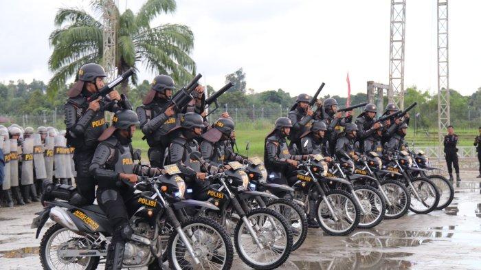 Polda Kaltara Gelar Gladi Sispamkota, Persiapan Pengamanan Pilkada 2024, Diikuti TNI dan Satpol ...