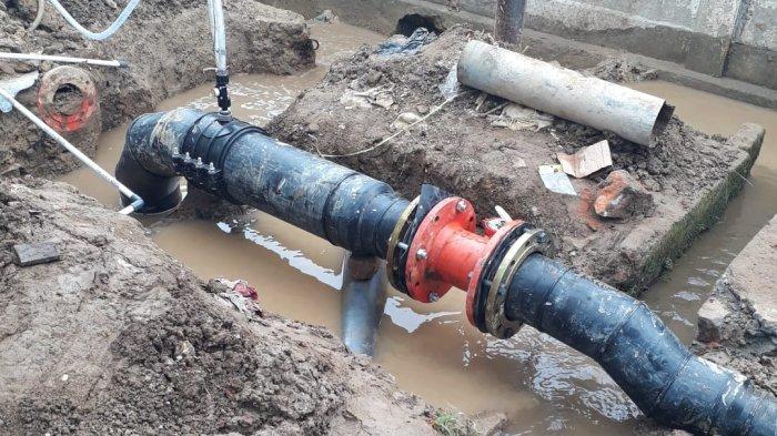Perbaikan Sempat Molor 2 Jam, Distribusi Air Bersih PDAM Danum Benuanta ...