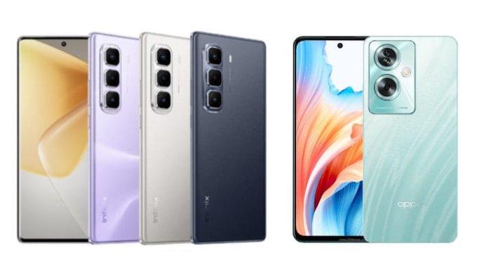 Infinix Hot 50 Pro Plus Rilis dengan Desain Bodi Tipis, Cek Adu Spek dan Harga HP versus Oppo ...