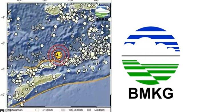 Gempa Hari Ini Guncang Maluku Barat Daya M 4.5, Cek Pusat Gempa Terkini 2 Menit yang Lalu via ...