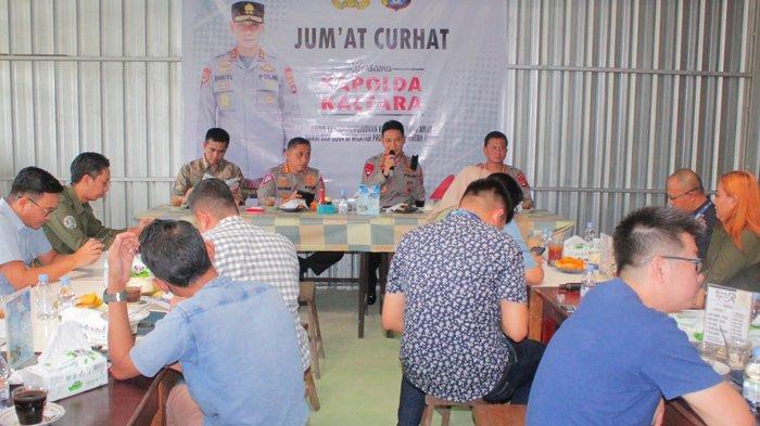 Jumat Curhat di Tanjung Selor, Kapolda Kaltara dengarkan Keluhan Masyarakan dan Perwakilan Bank ...