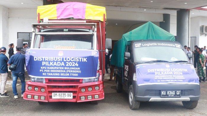 KPU Bulungan Mulai Distribusikan Logistik Pilkada ke Daerah Terluar, Mahdi : Cuaca Kurang Baik ...