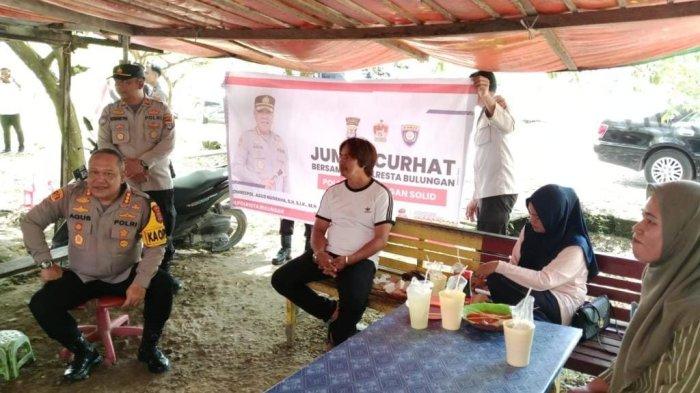 Jumat Curhat di Warung, Polresta Bulungan Dipuji Warga karena Cepat Respons Persoalan di Pasar ...