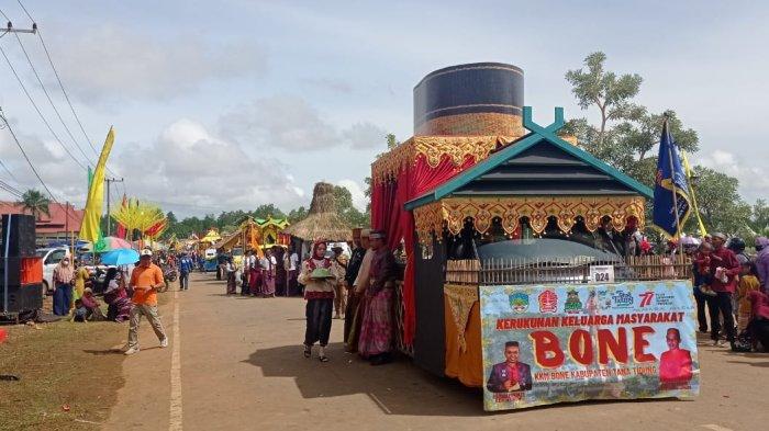 KKMB Tana Tidung Tampilkan Kendaraan Hias Bola Soba di Karnaval Budaya ...