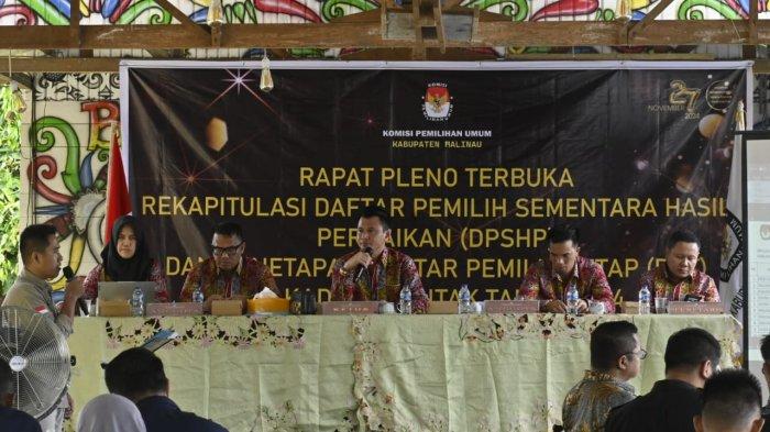 KPU Malinau Gelar Rapat Pleno Terbuka DPS HP dan Penetapan DPT Pilkada 2024, Dihadiri Bawaslu ...