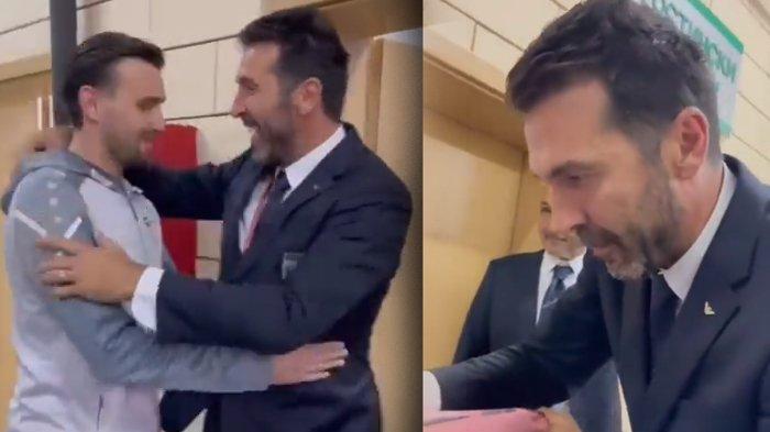 Detik-detik Kiper Makedonia Utara Dimitrievski Minta Tanda Tangan ...